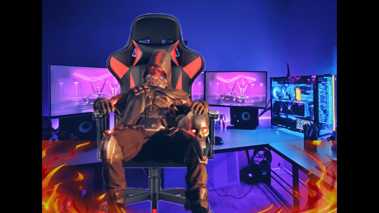 he just has a better gaming chair😭. - YouTube