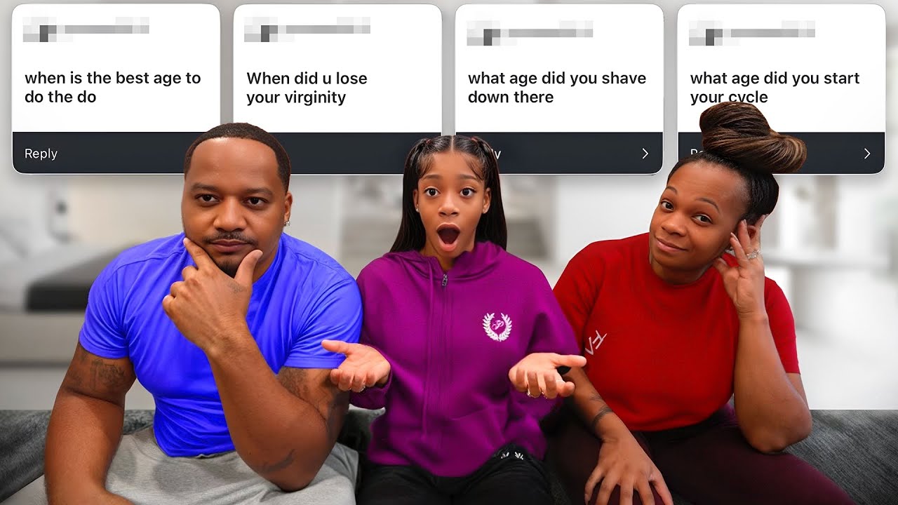 Asking UNCOMFORTABLE QUESTIONS Kids Are AFRAID To Ask Their Parents ...