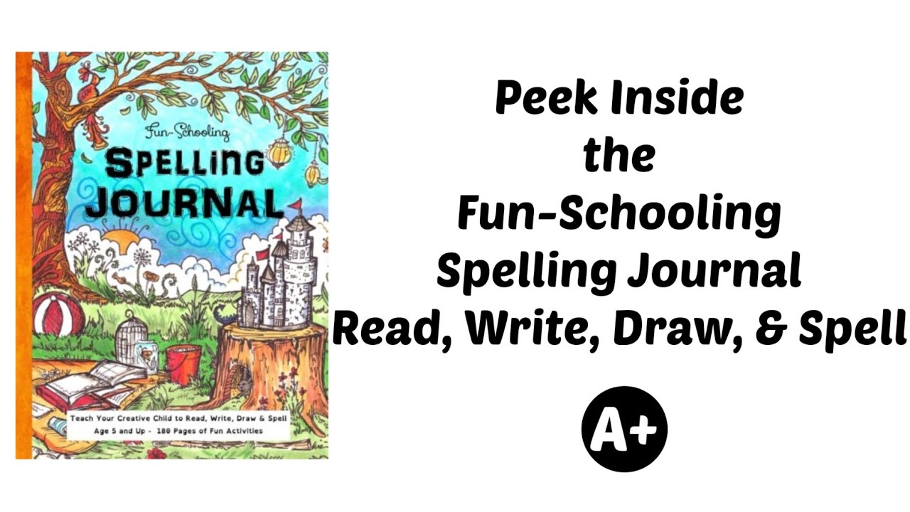 Fun-Schooling Spelling Journal by The Thinking Tree - YouTube