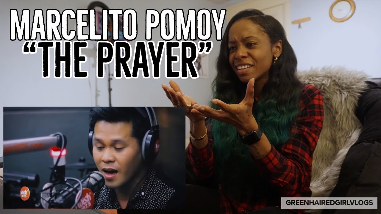 Marcelito Pomoy sings The Prayer REACTION!!! - YouTube