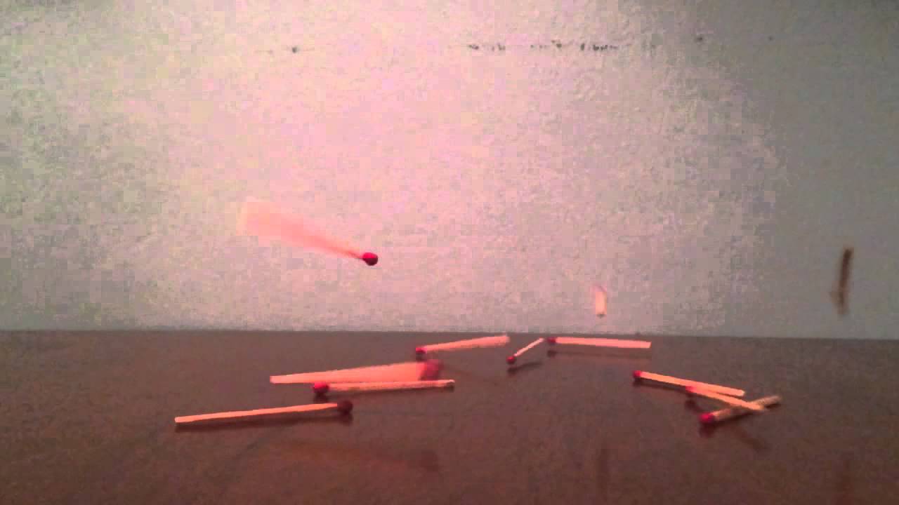 iPhone 5s Slow Motion Video Falling Matches 120 FPS - YouTube