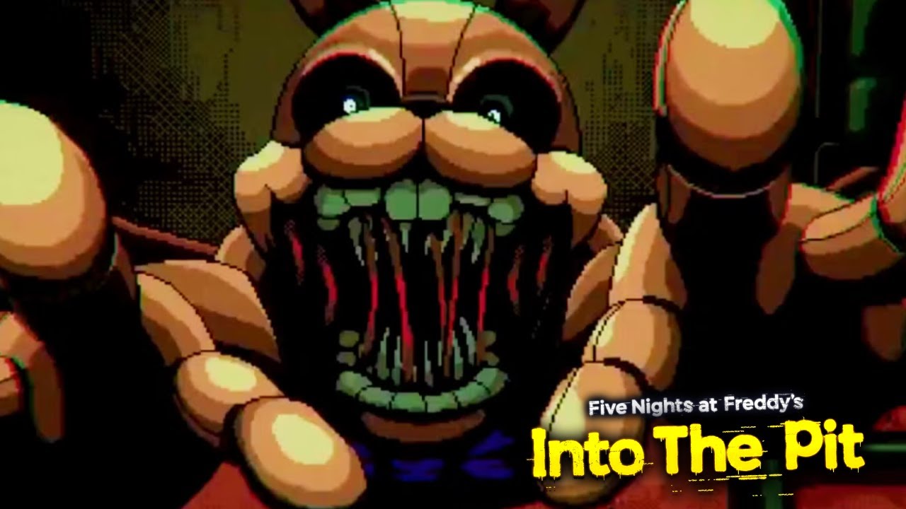 FINALLY BEATING THE NEWEST FNAF SPIN OFF GAME!! - FNAF INTO THE PIT #2 ...