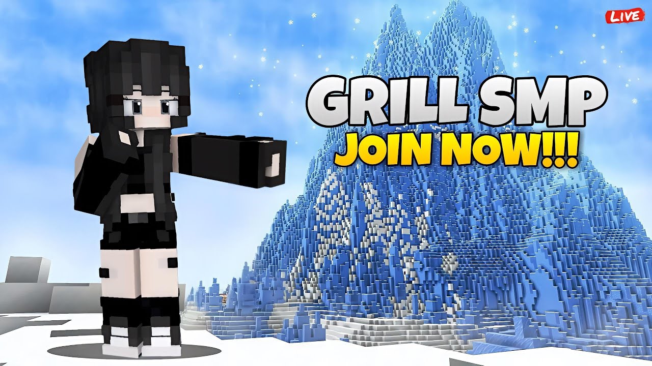 lifesteal smp/grillsmp day-2 | join now | public smp | chill With ...