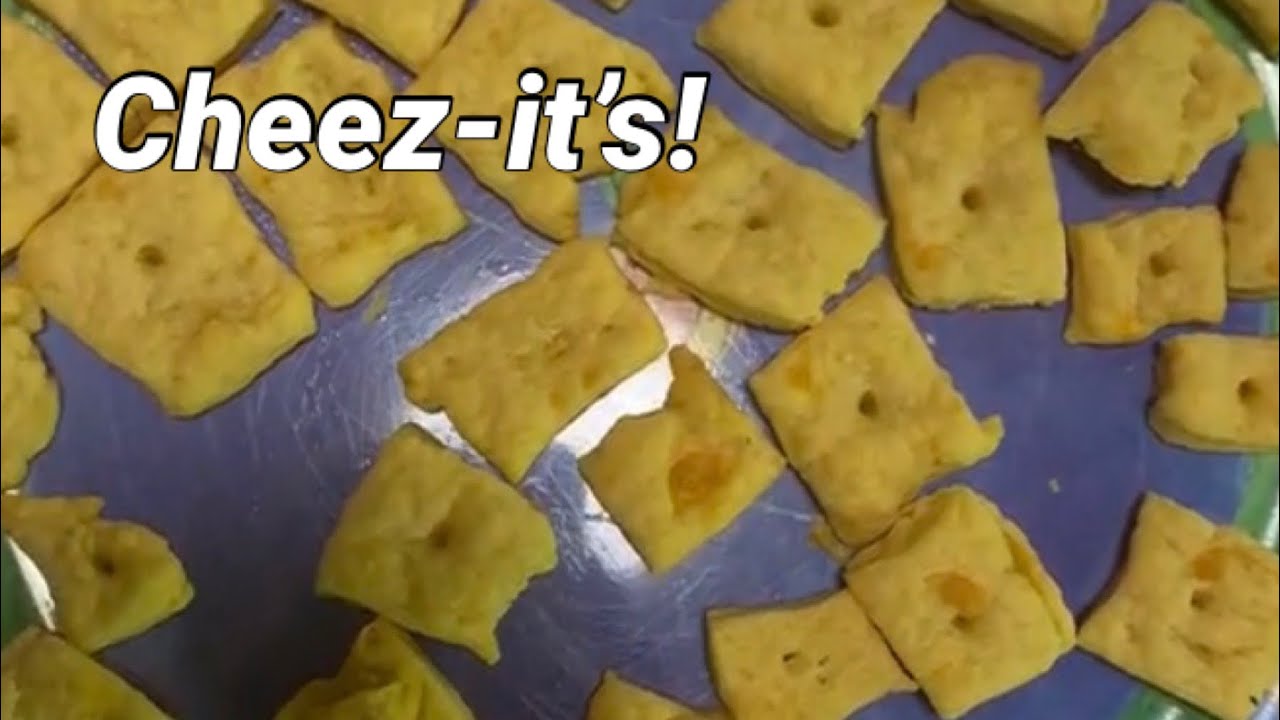 How to make Cheez-its - YouTube