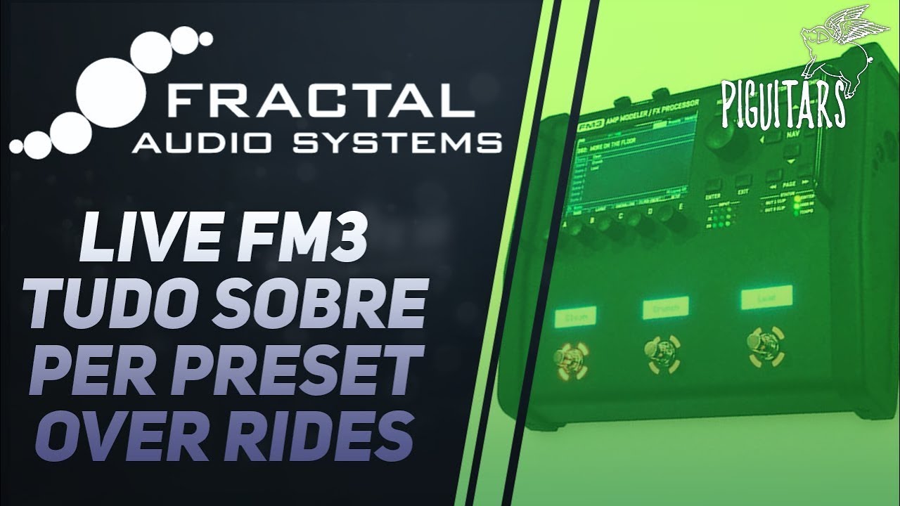 Live aula completa para FM3 Per preset Overrides - YouTube