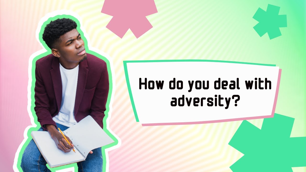 How do you deal with adversity? - YouTube
