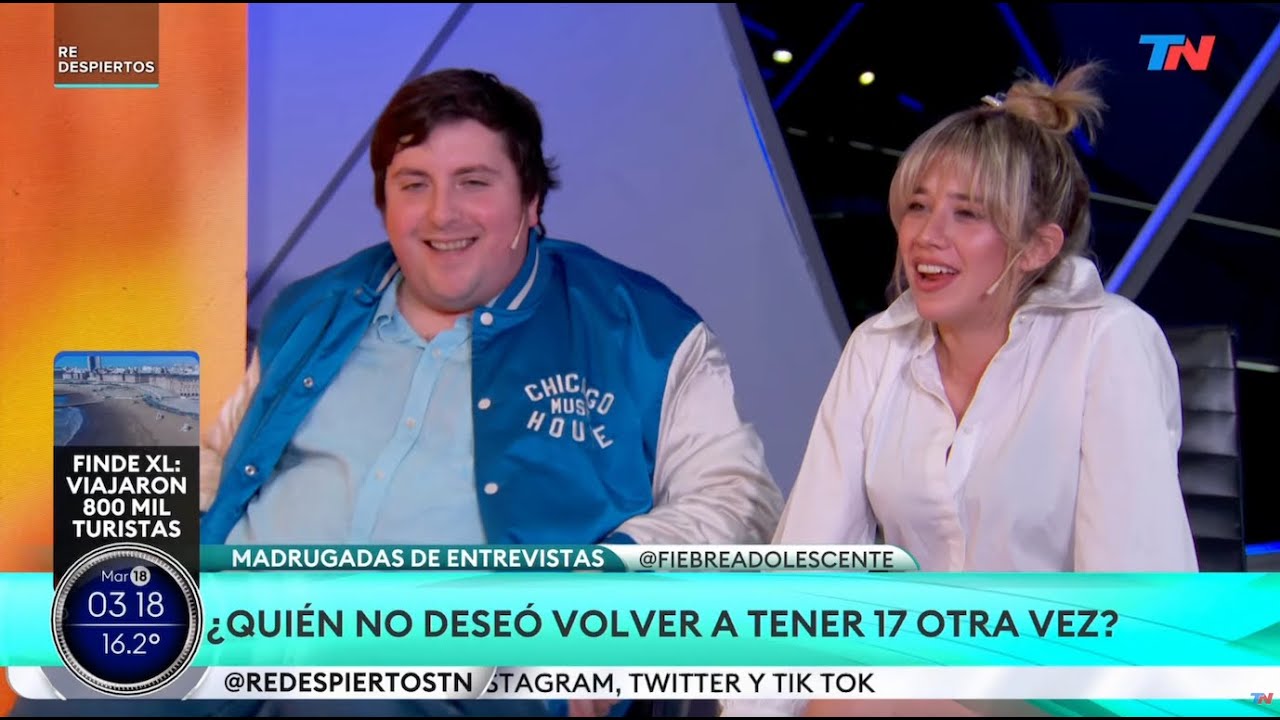 Entrevista a SEBASTIAN BADILLA y JULI PRESUTTO en TN ARGENTINA ...
