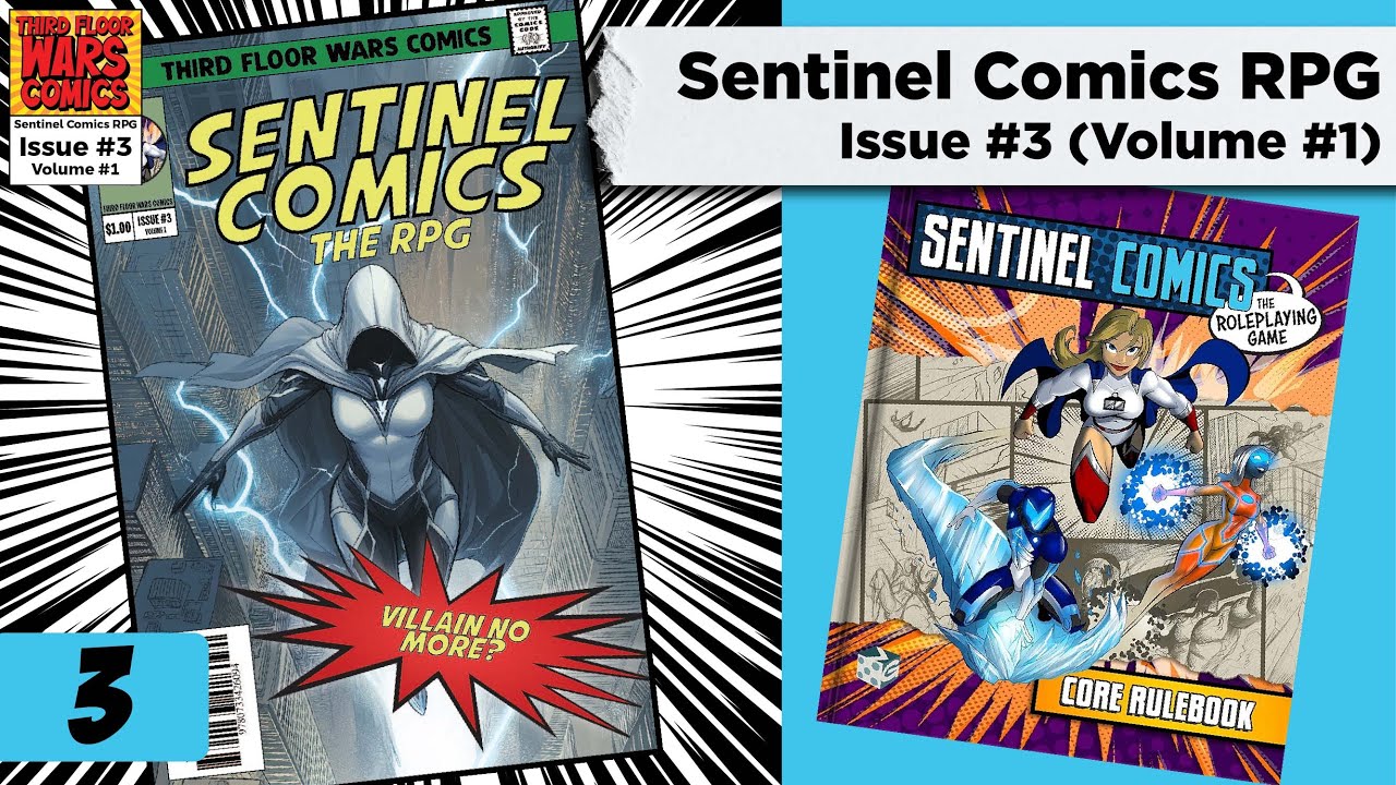 Sentinel Comics RPG: Issue 3 (Volume 1) - YouTube