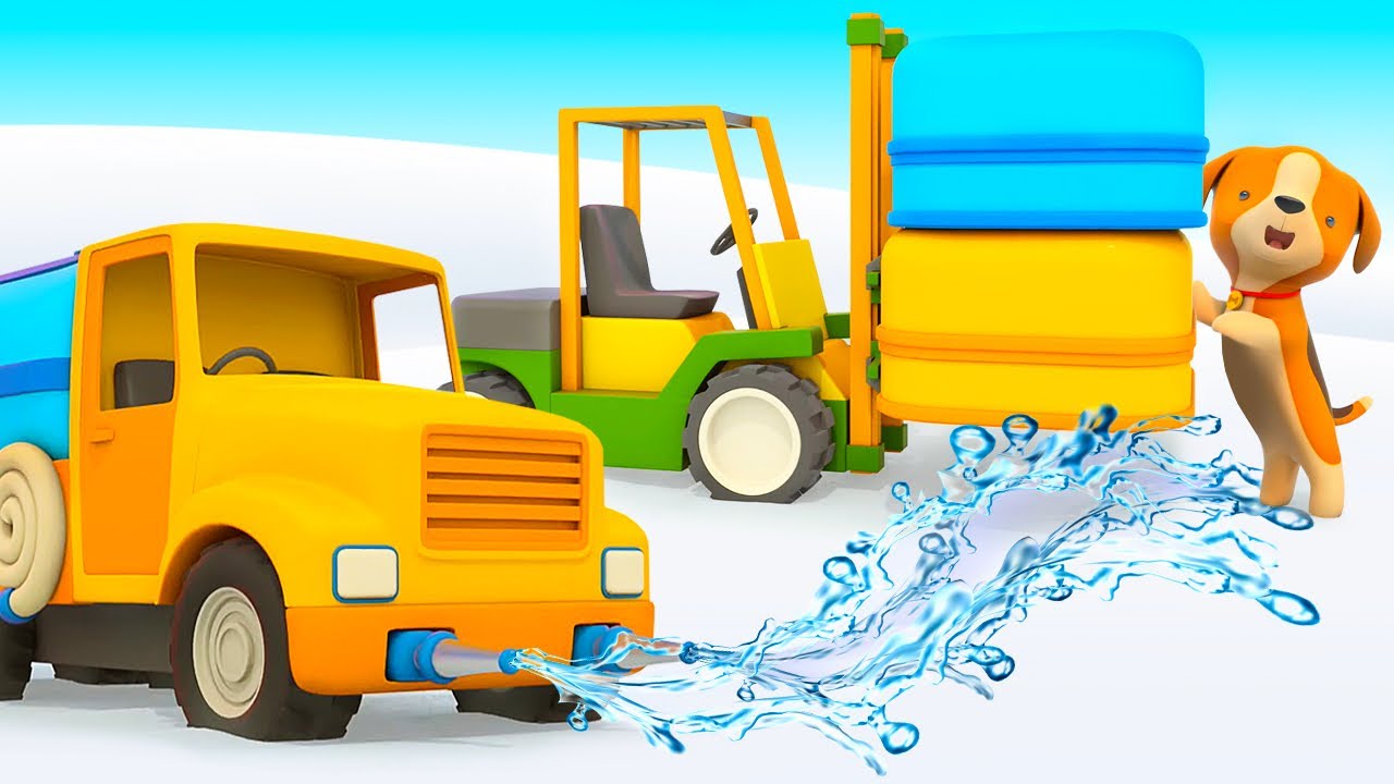 Full episodes of Car cartoons & Street vehicles. Helper Cars for kids ...