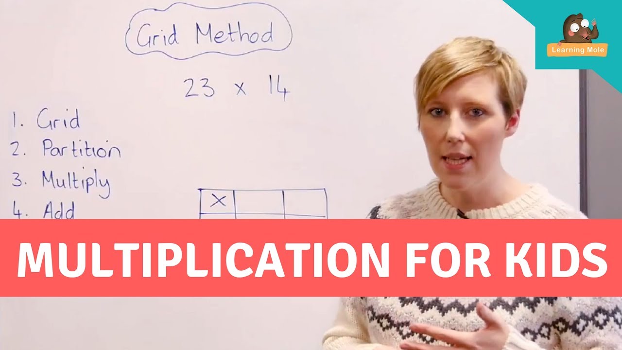 How To Multiply Learning Long Multiplication For Kids Long