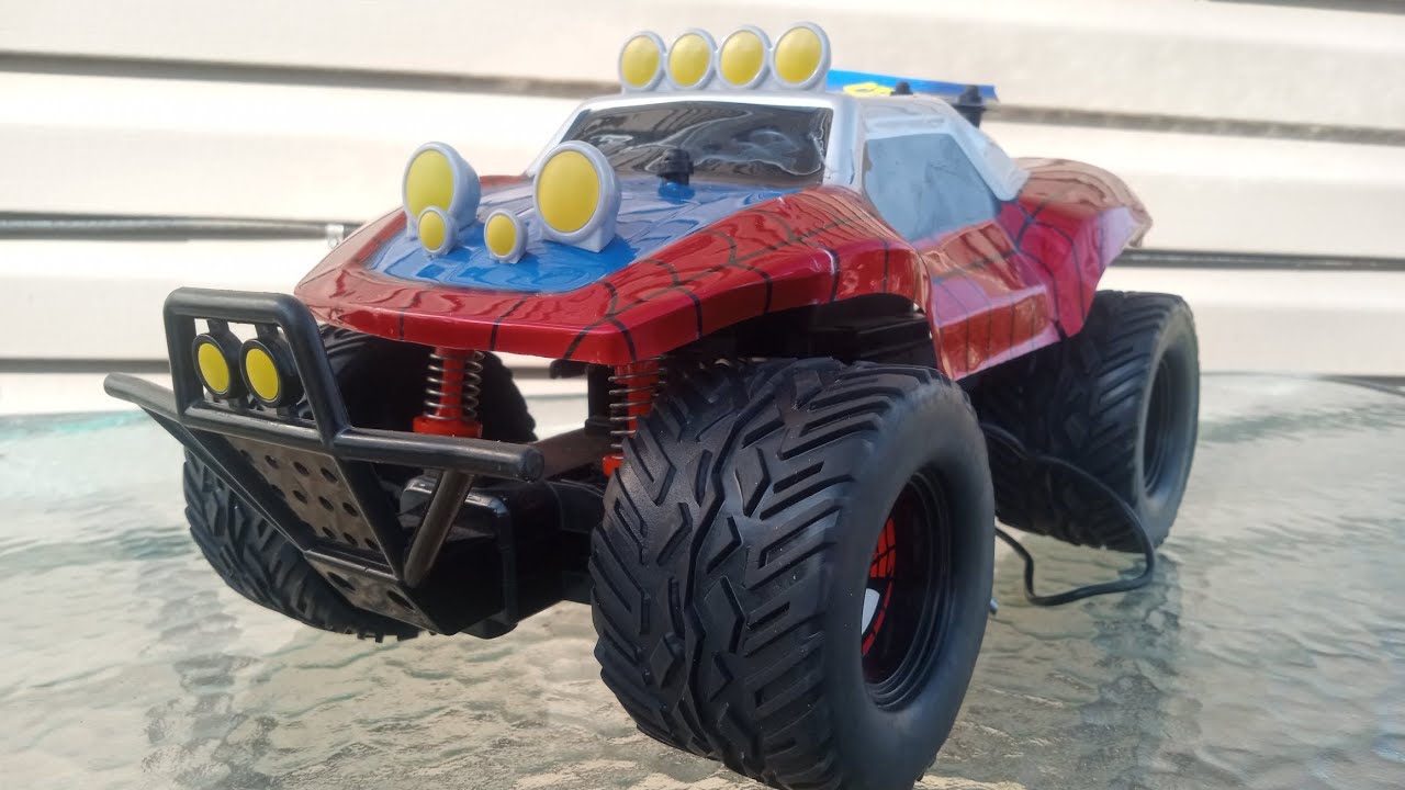 Jada Toys Marvel Spider-man Buggy Remote Control Car 2019 - YouTube