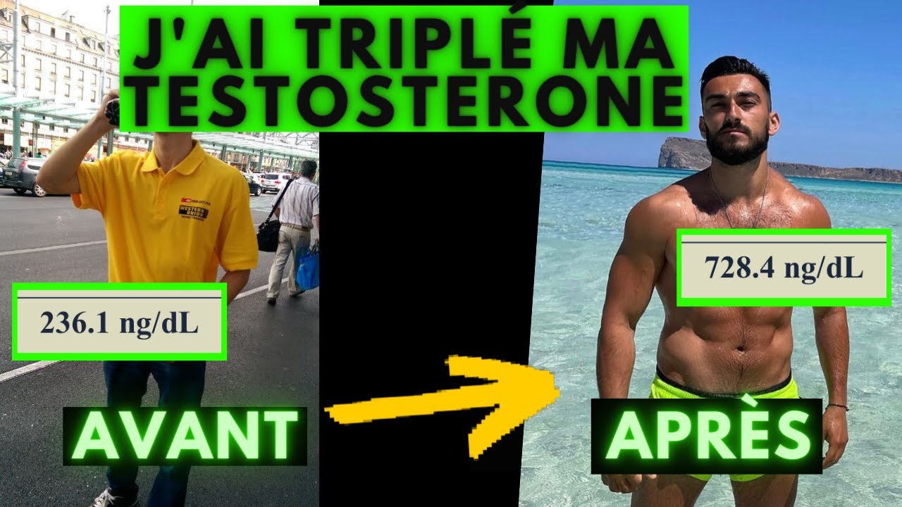 Comment j'ai augmenté ma Testosterone Rapidement ! (nofap, gains muscu ...