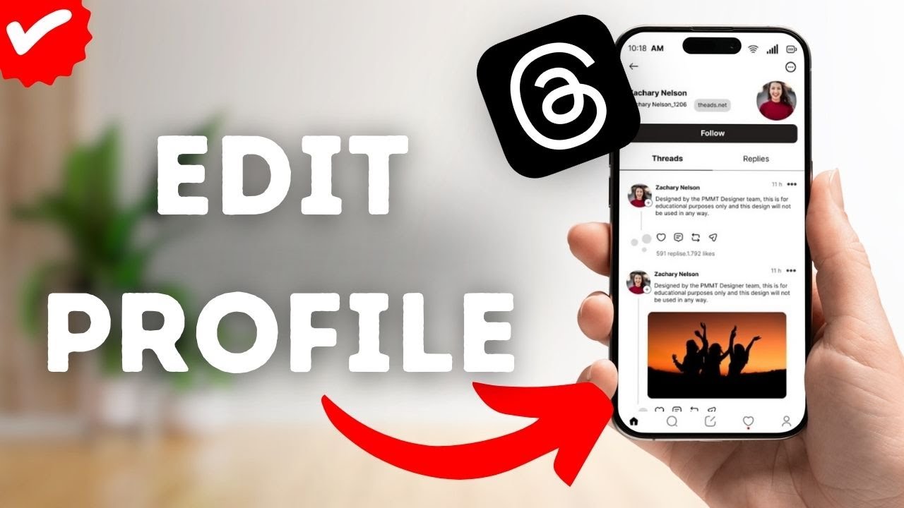 How To Edit Profile On Threads? - YouTube