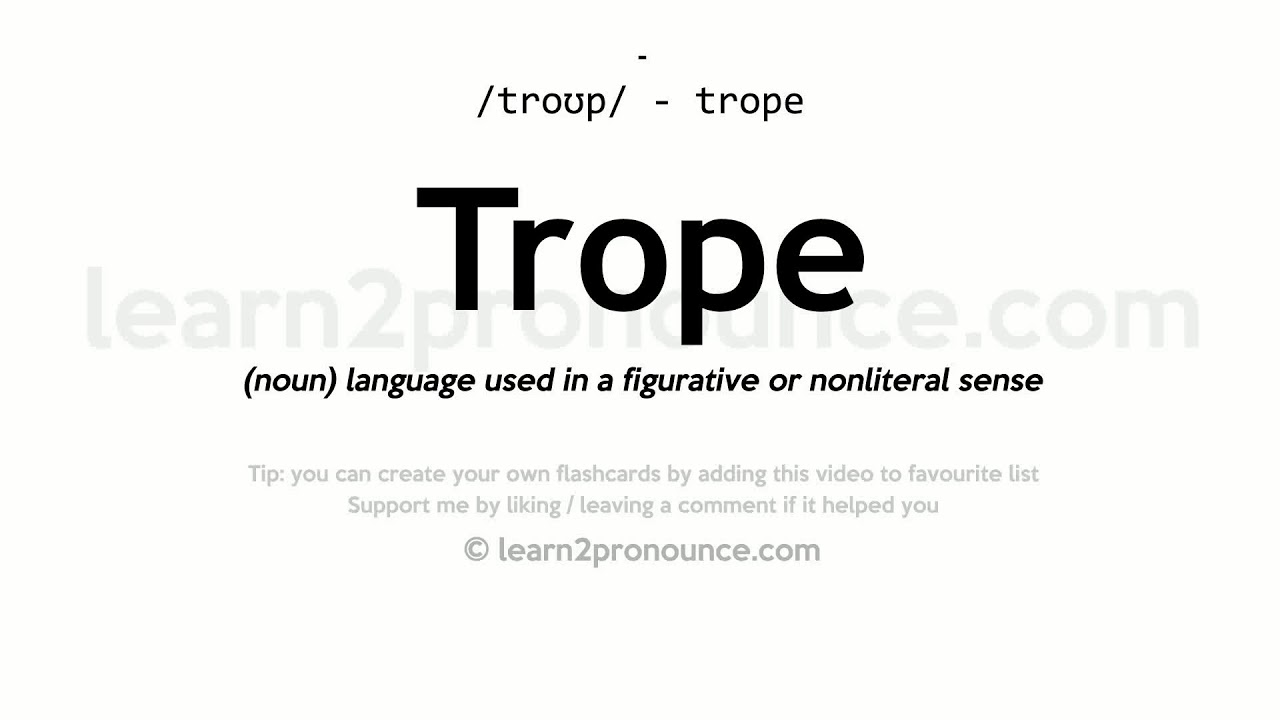 Trope Pronunciation And Definition YouTube trope-pronunciation-and-definition-youtube