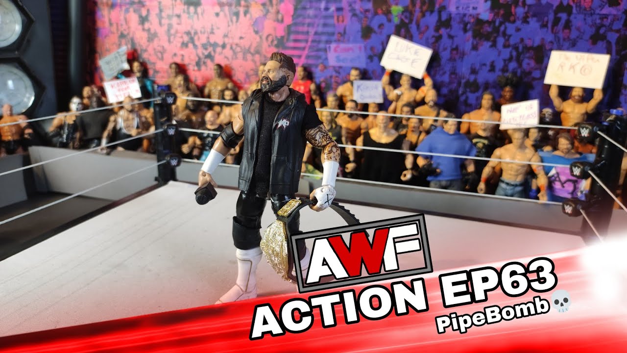 AWF ACTION #3 - wwe action figure match - YouTube