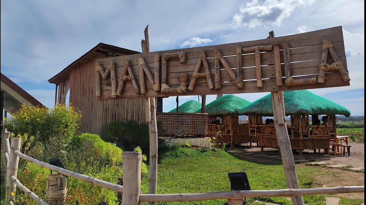 Tara sa Mangantila Cafe and Restaurant with aerial view - YouTube