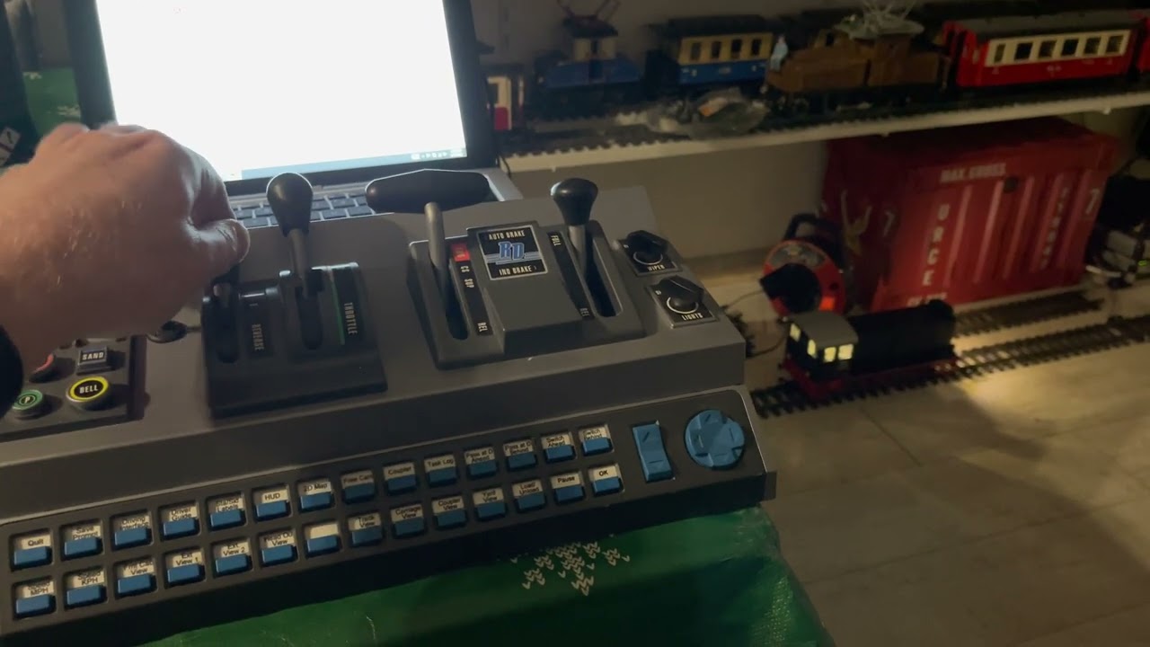 Raildriver (railroad sim controller) LGB / Piko G-scale ESU 4.5 ...