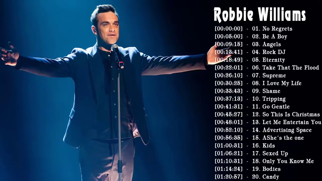 TOP Robbie Williams Greatest Hits || Best Songs Of Robbie Williams ...