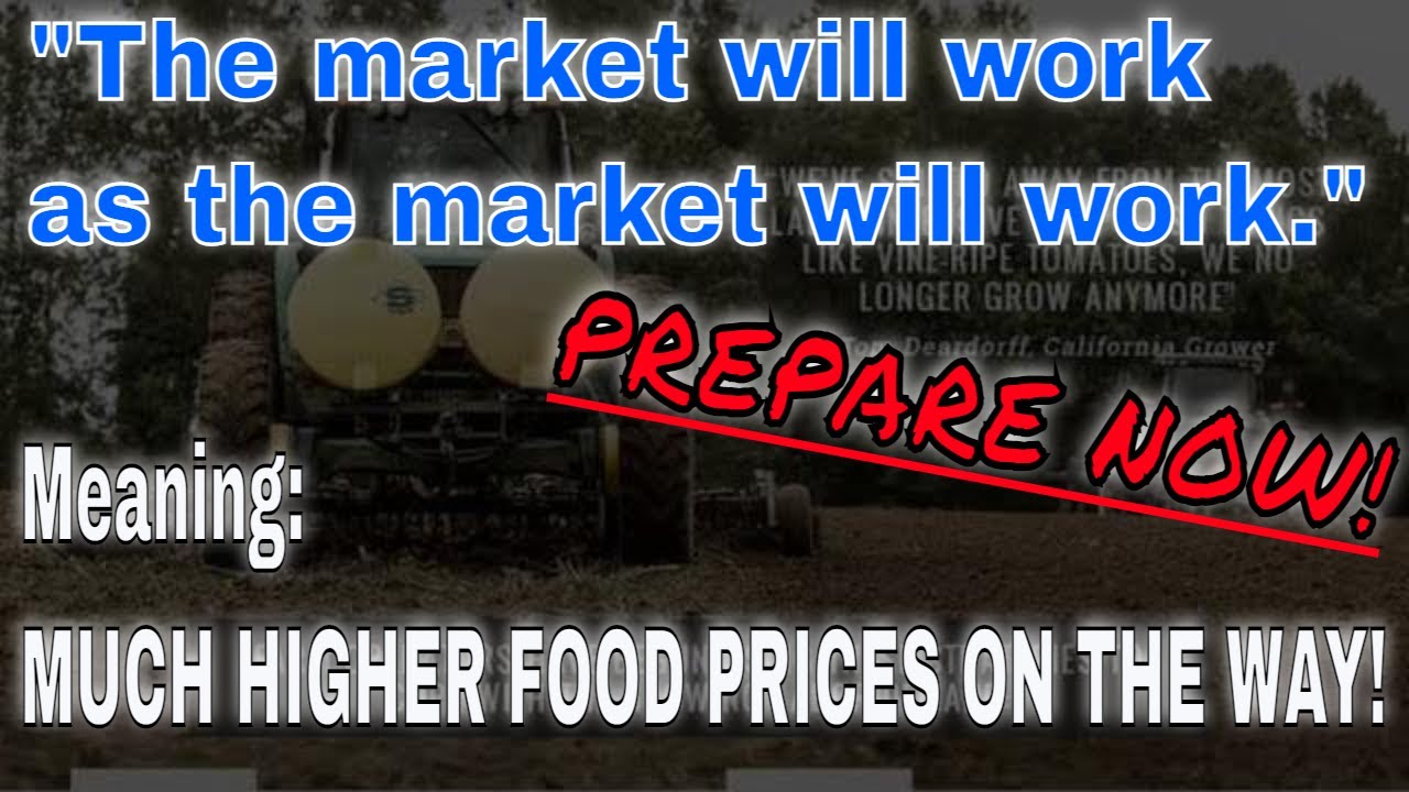 *GET READY* GOV'T SAYS: THE CURE FOR HIGH PRICES "IS" HIGHER PRICES ...