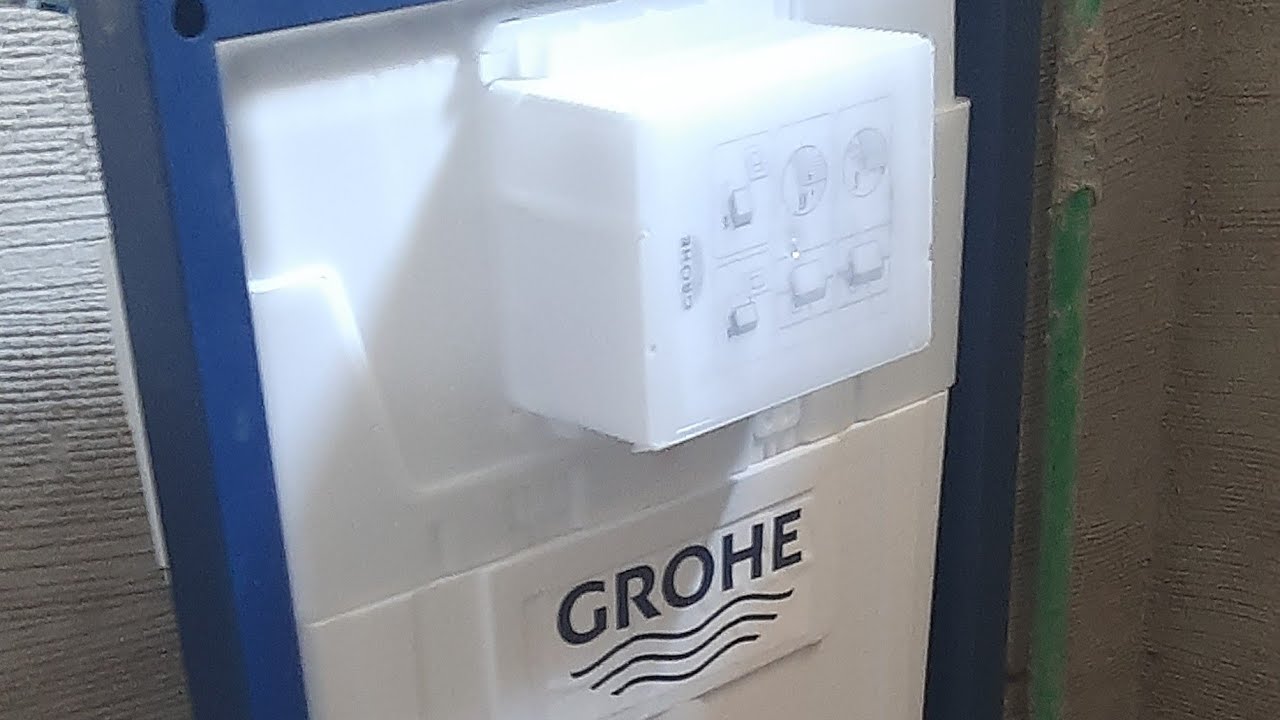 GROHE Rapid SL installation - YouTube
