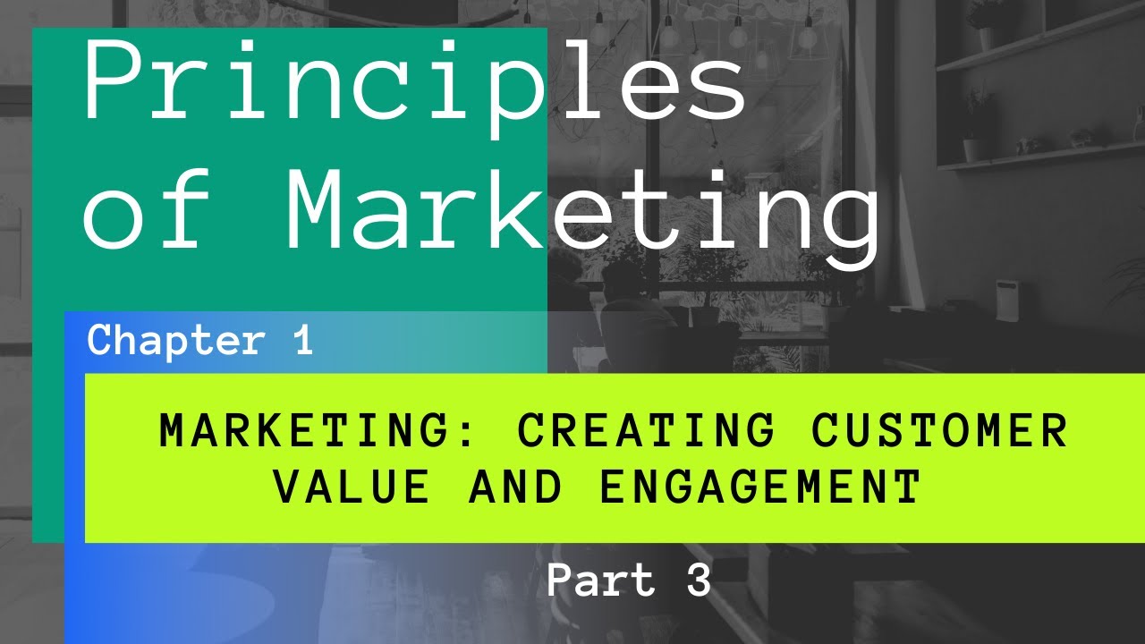 Marketing: Creating Customer Value and Engagement Part-3 ...