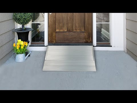 Installing A Threshold Ramp - YouTube