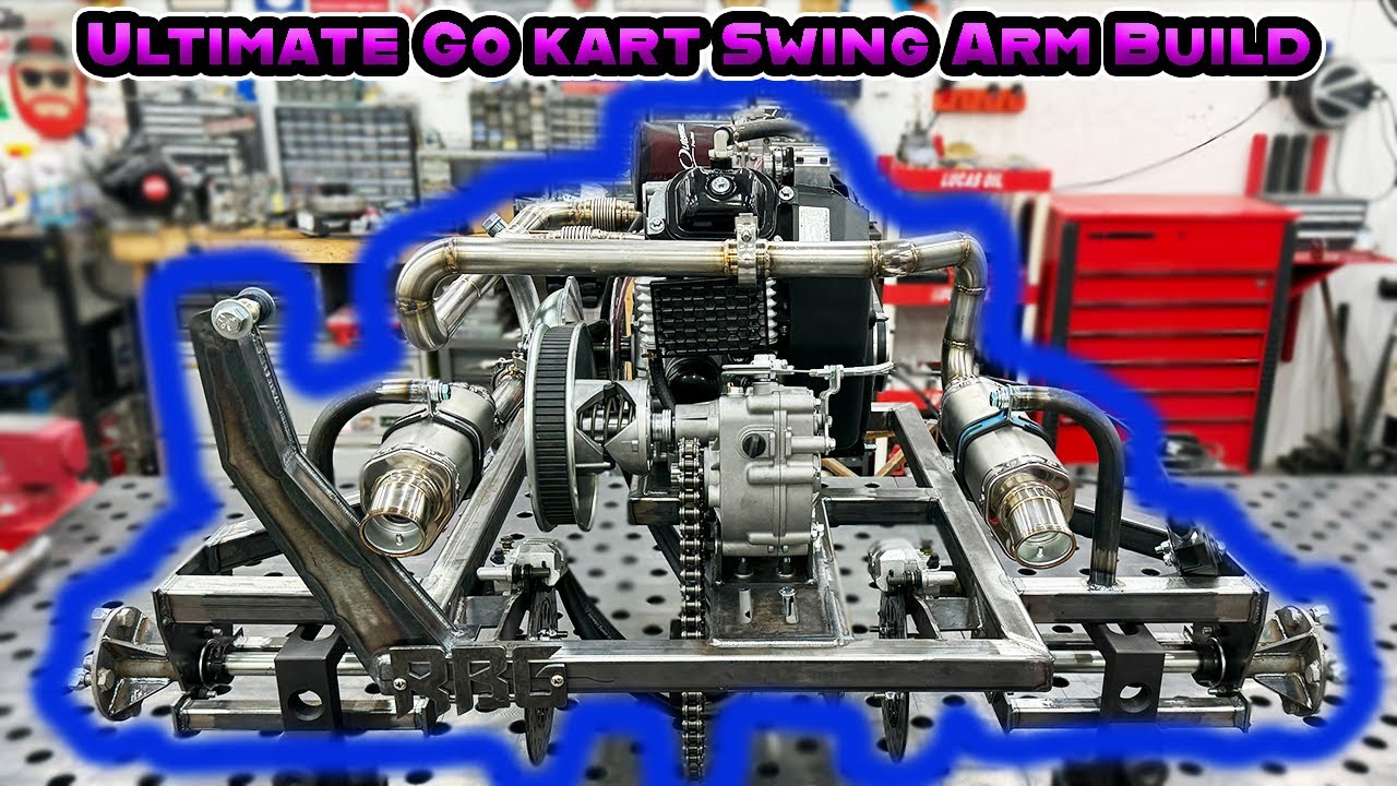 Ultimate Predator 670cc Manco Deuce Go Kart Swing Arm Build - YouTube