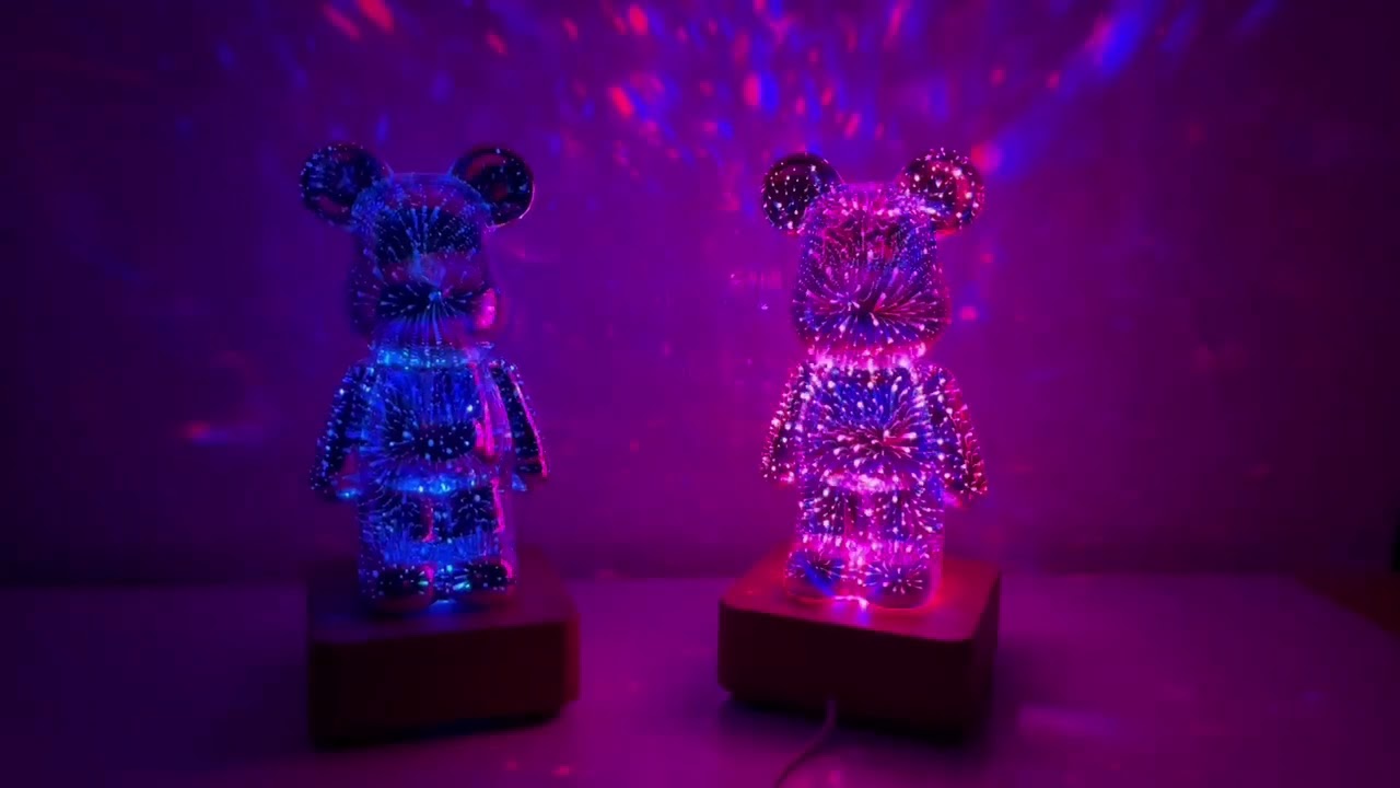 Blasting Bear Atmos - Fireworks Bear Nightlight - Touch of Modern