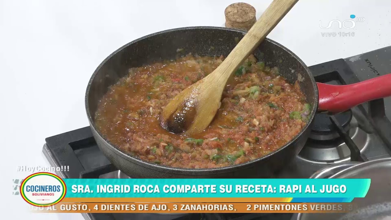 RAPI AL JUGO - Doña Ingrid - YouTube