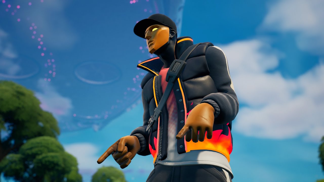 Fortnite Cryptic Skin Review - YouTube