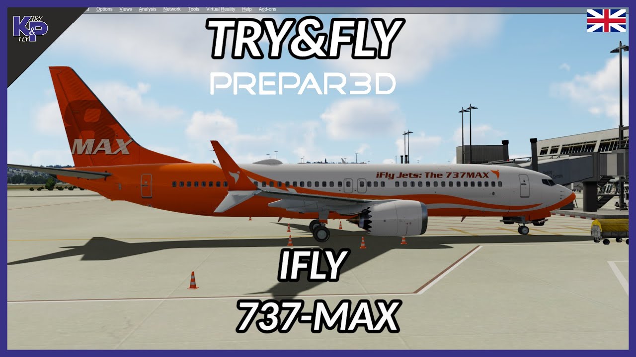 [P3D] LIVE TRY&FLY IFLY 737-MAX (GERMAN) - YouTube