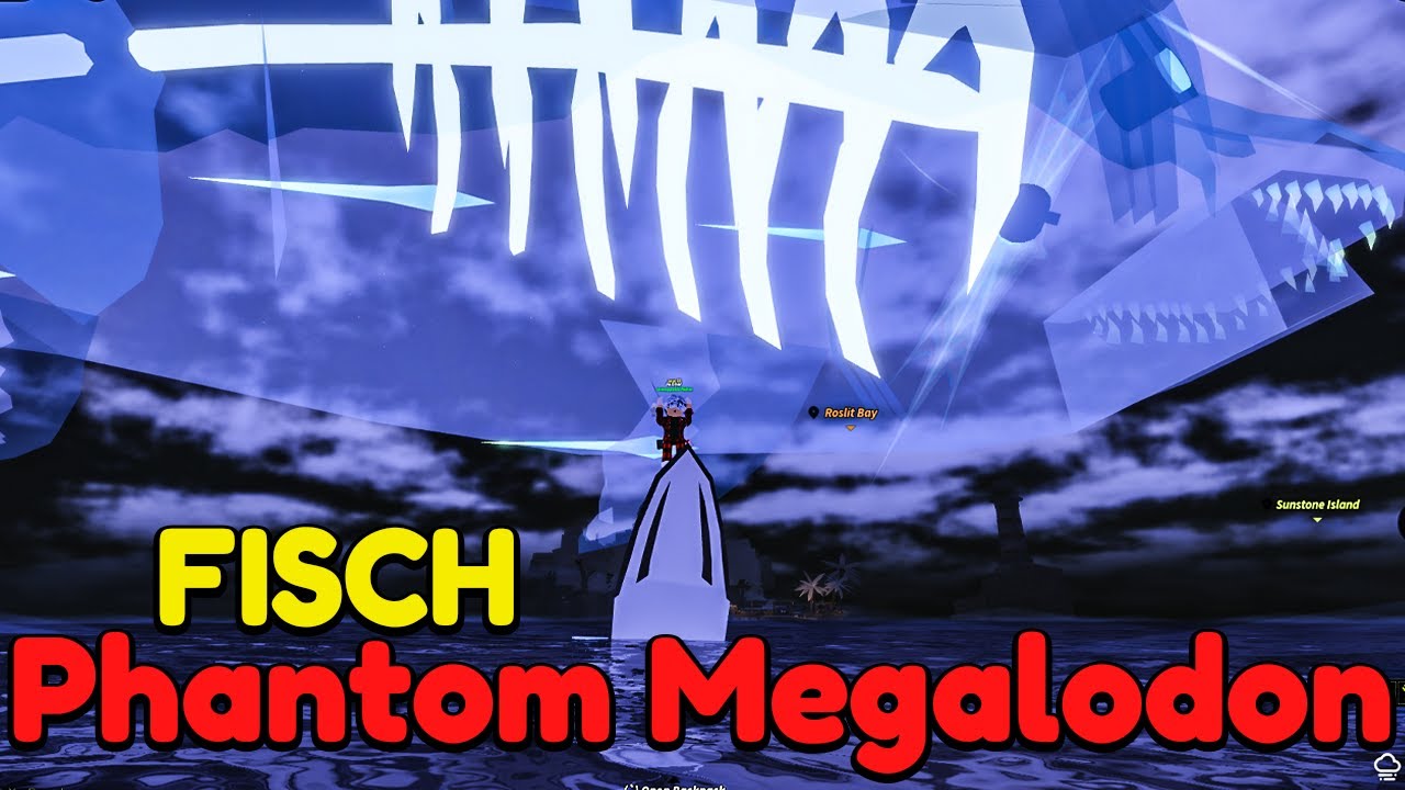 I Got The Phantom Megalodon Fish in FISCH #roblox #fisch - YouTube