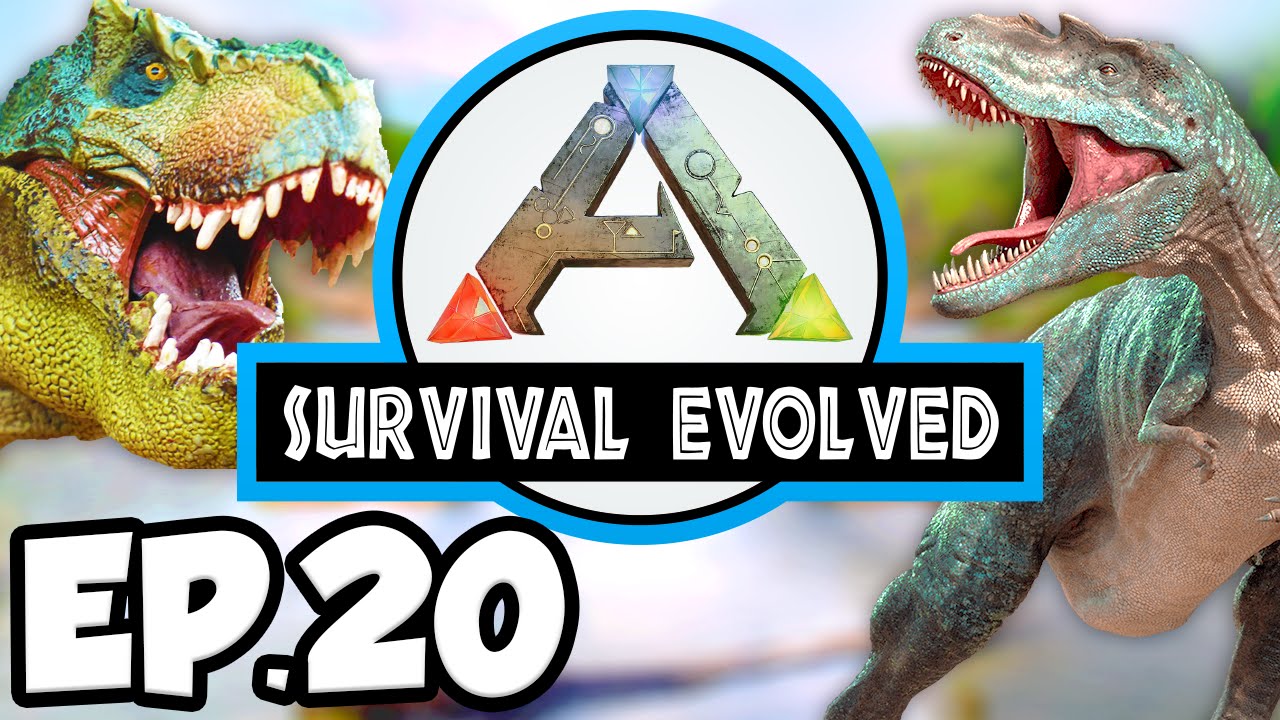 ARK: Survival Evolved Ep.20 - INCREDIBLE CAVE DINOSAURS SANCTUARY ...