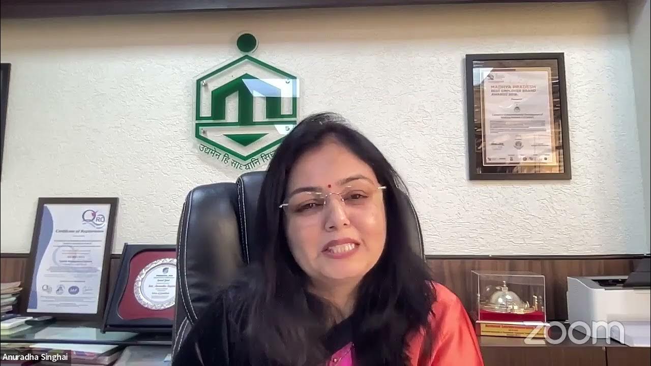 Anuradha Singhai, Executive Director, Centre for Entrepreneurship Development Madhya Pradesh ...
