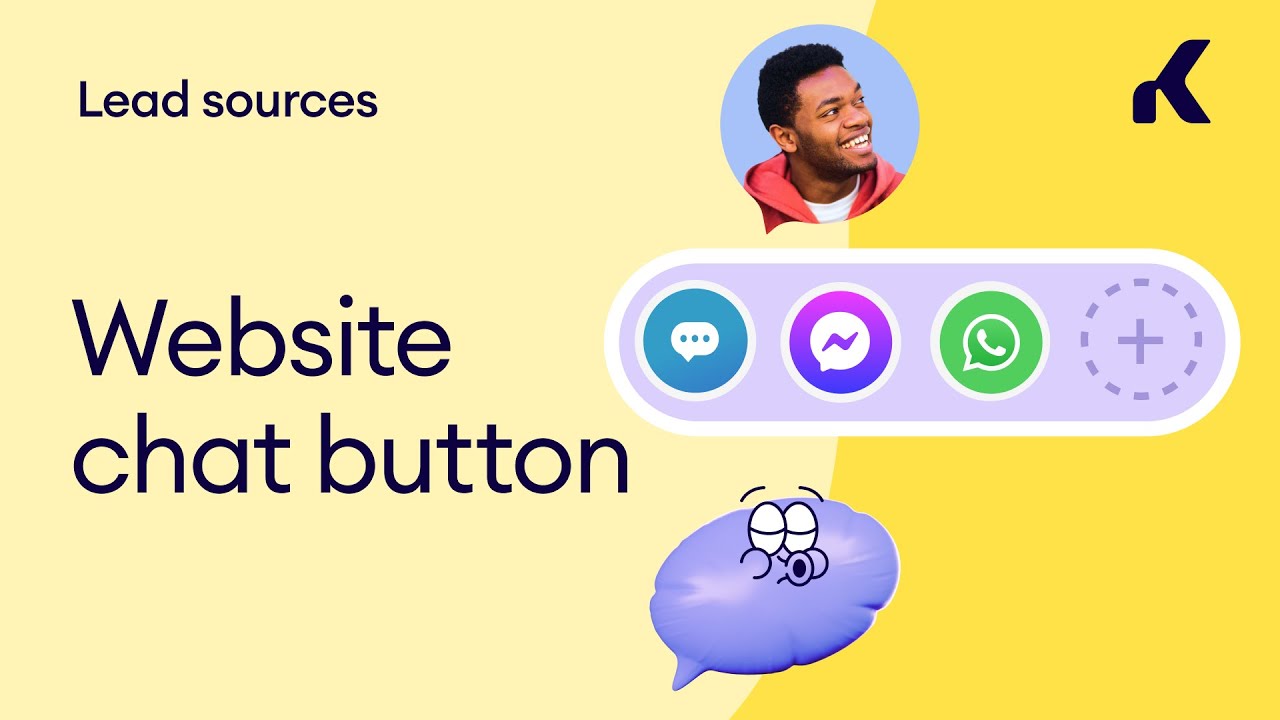 Setting up a Website Chat Button - YouTube