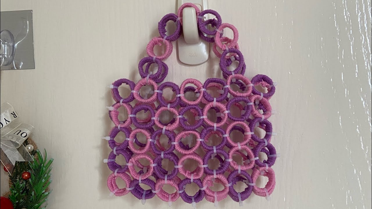 I made a mini handbag 👜 from toilet paper roll ! So cute ! - YouTube