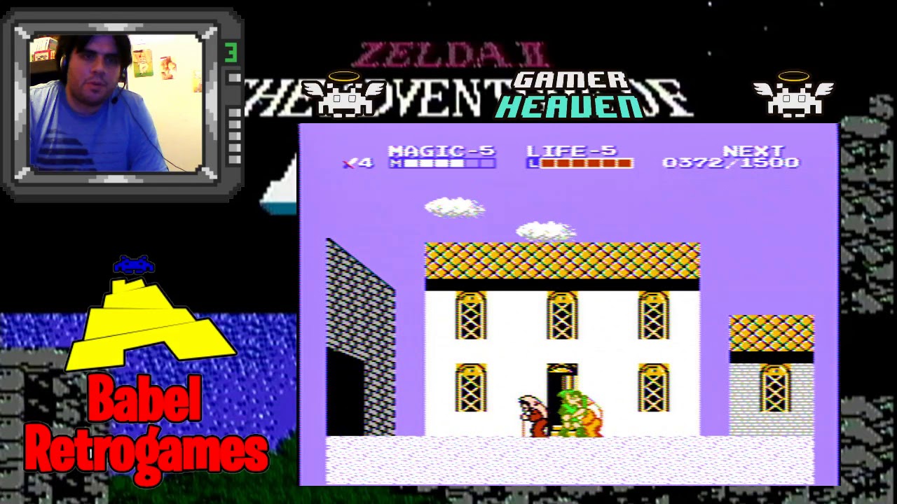 Zelda II - parte 4 - Error - Gameplay Vacaciones | Pipe Retrogamer ...