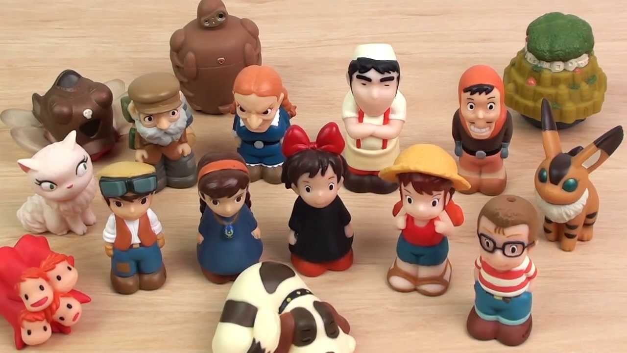 Studio Ghibli Finger Puppets 3 スタジオジブリ - YouTube