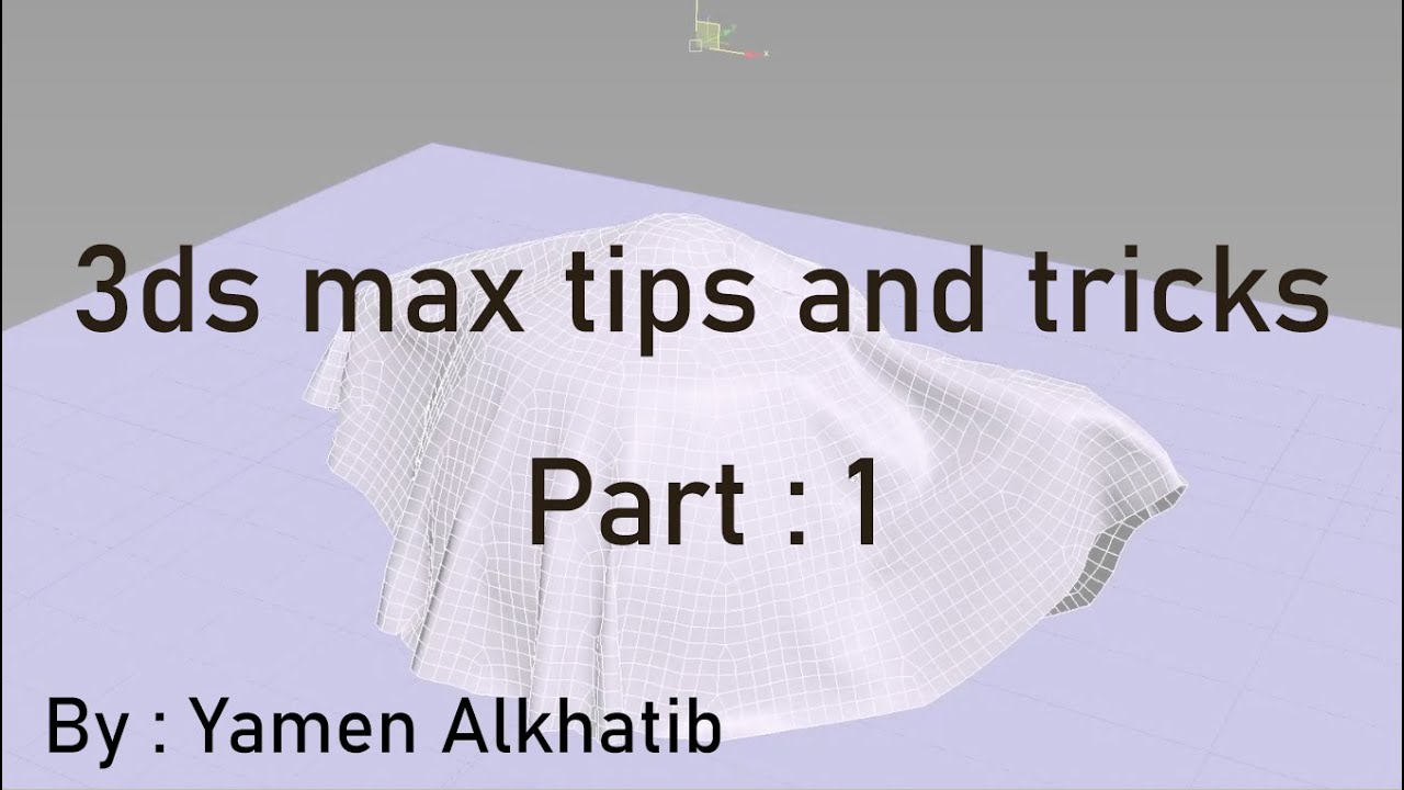 3ds max 5 tips | Did you know that? - YouTube
