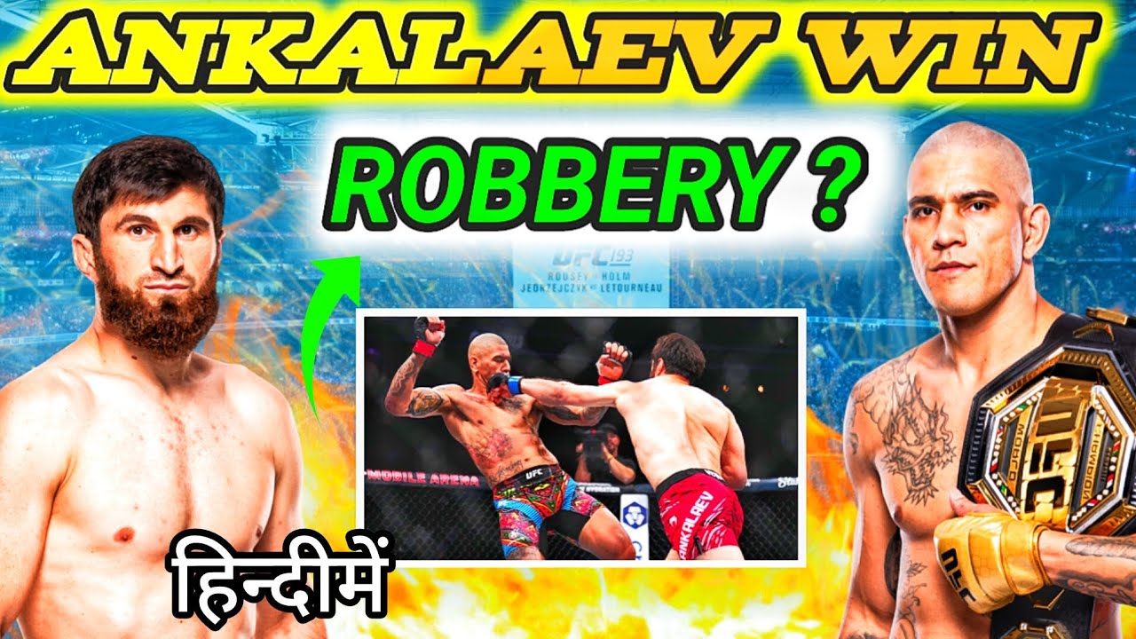 Magomed ankalev win the UFC lightheavy weight title . Alex pereira vs ...