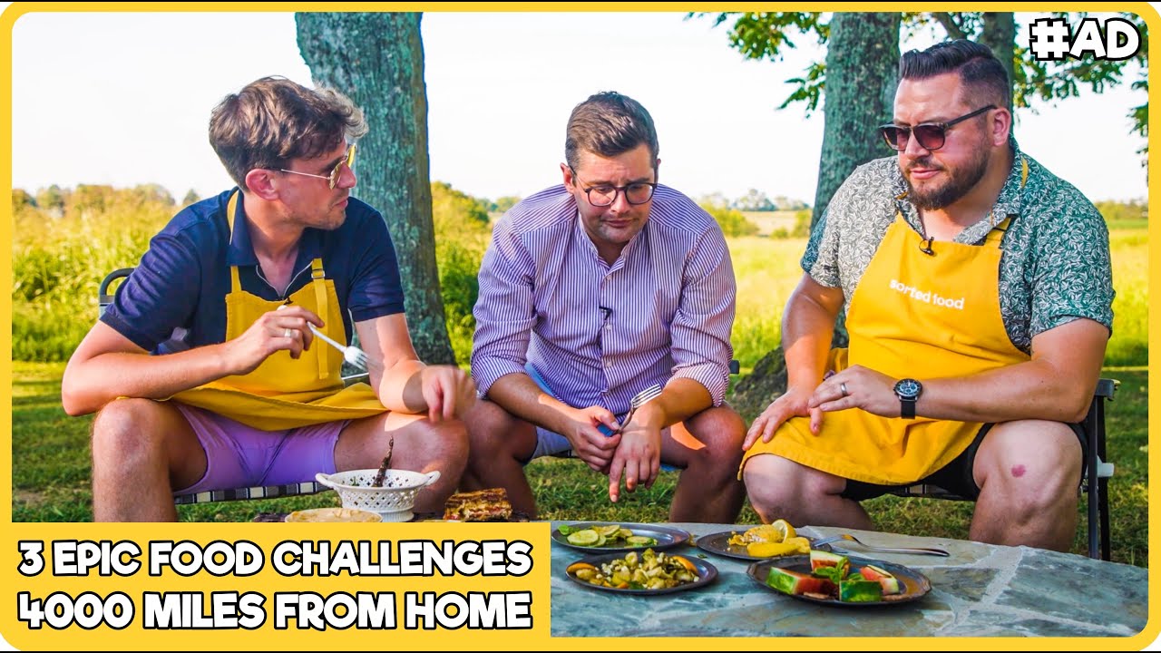 3 EPIC Food Challenges 4000 Miles from Home - YouTube