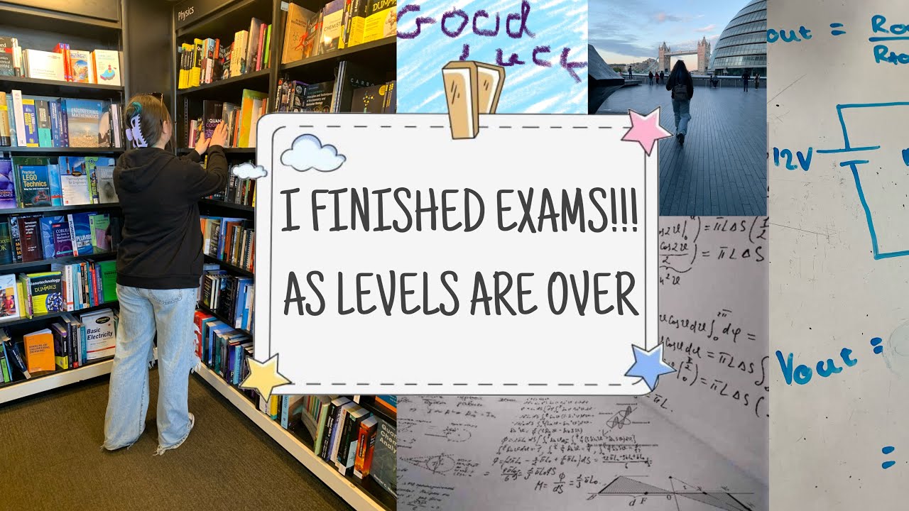 I FINISHED AS LEVEL EXAMS!!!! - YouTube