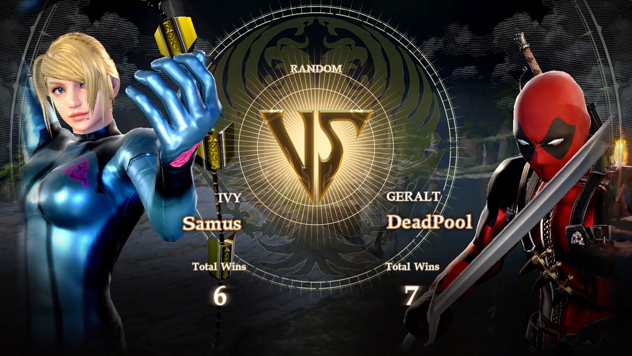 Soul Calibur 6 | Samus Aran (Metriod Prime) VS Deadpool (Deadpool) - YouTube