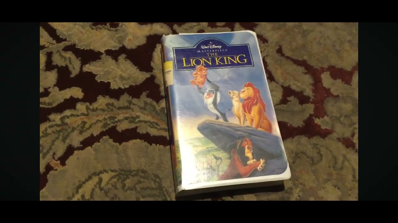 The Lion King VHS Review (2026-2027) - YouTube