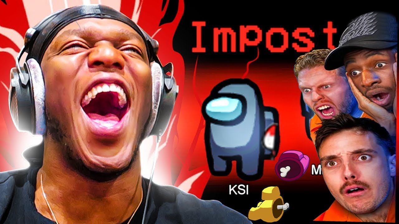A Psycho Impostor Among Us Hide and Seek | SIDEMEN AMONG US COMPILATION ...