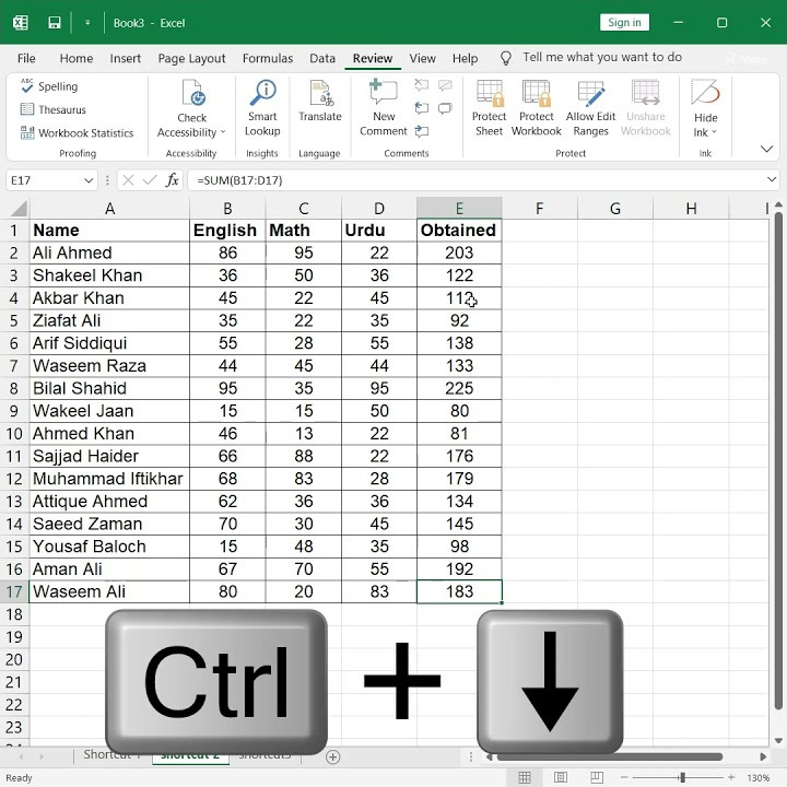 Excel Jumped into A1 cell in Excel #short - YouTube