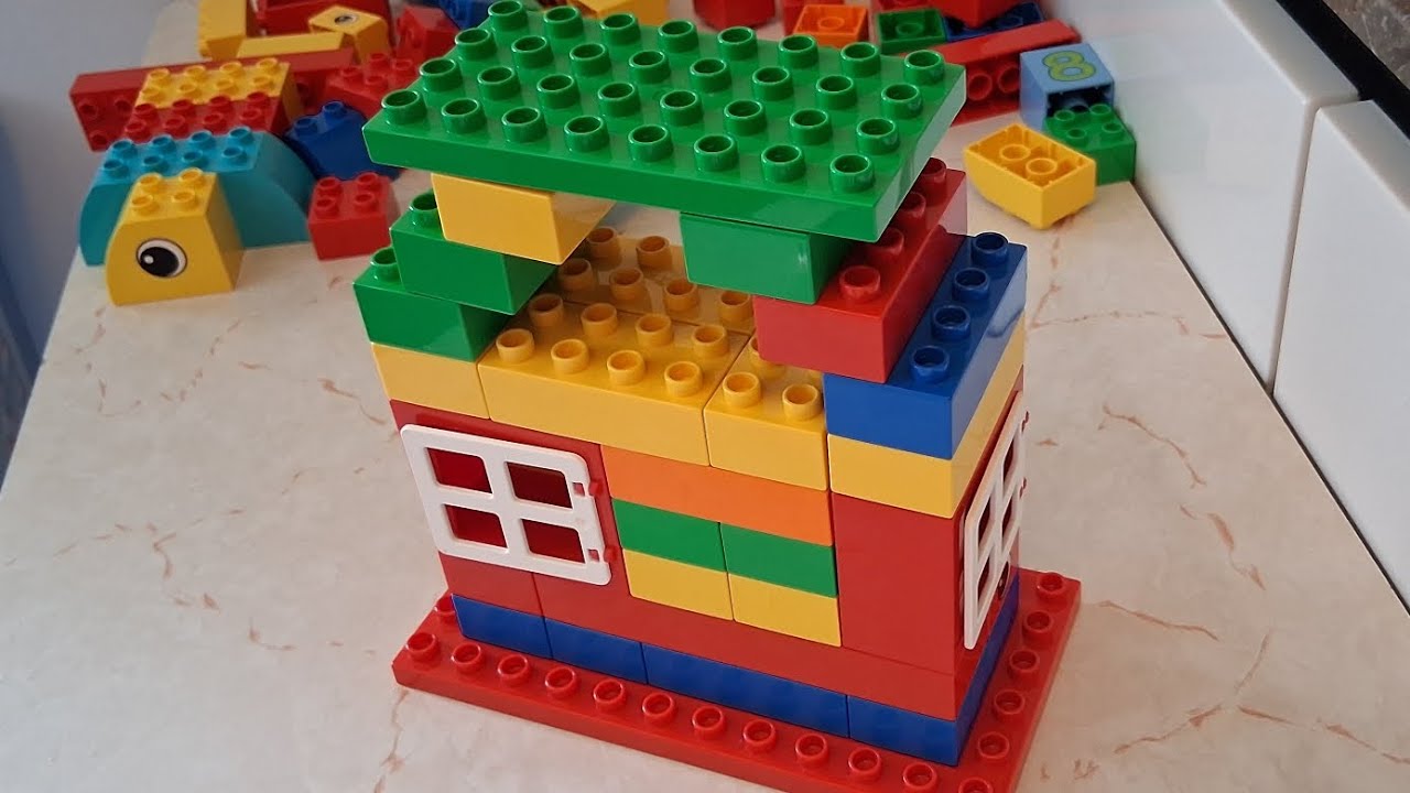 How To Make A House Building Blocks Tutorial DIY #asmr #block #views # ...