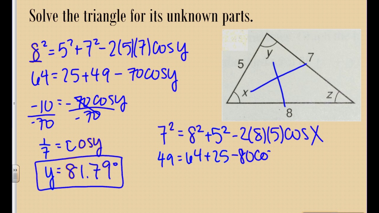 Saxon Pre Calc Lesson 81 2016 - YouTube