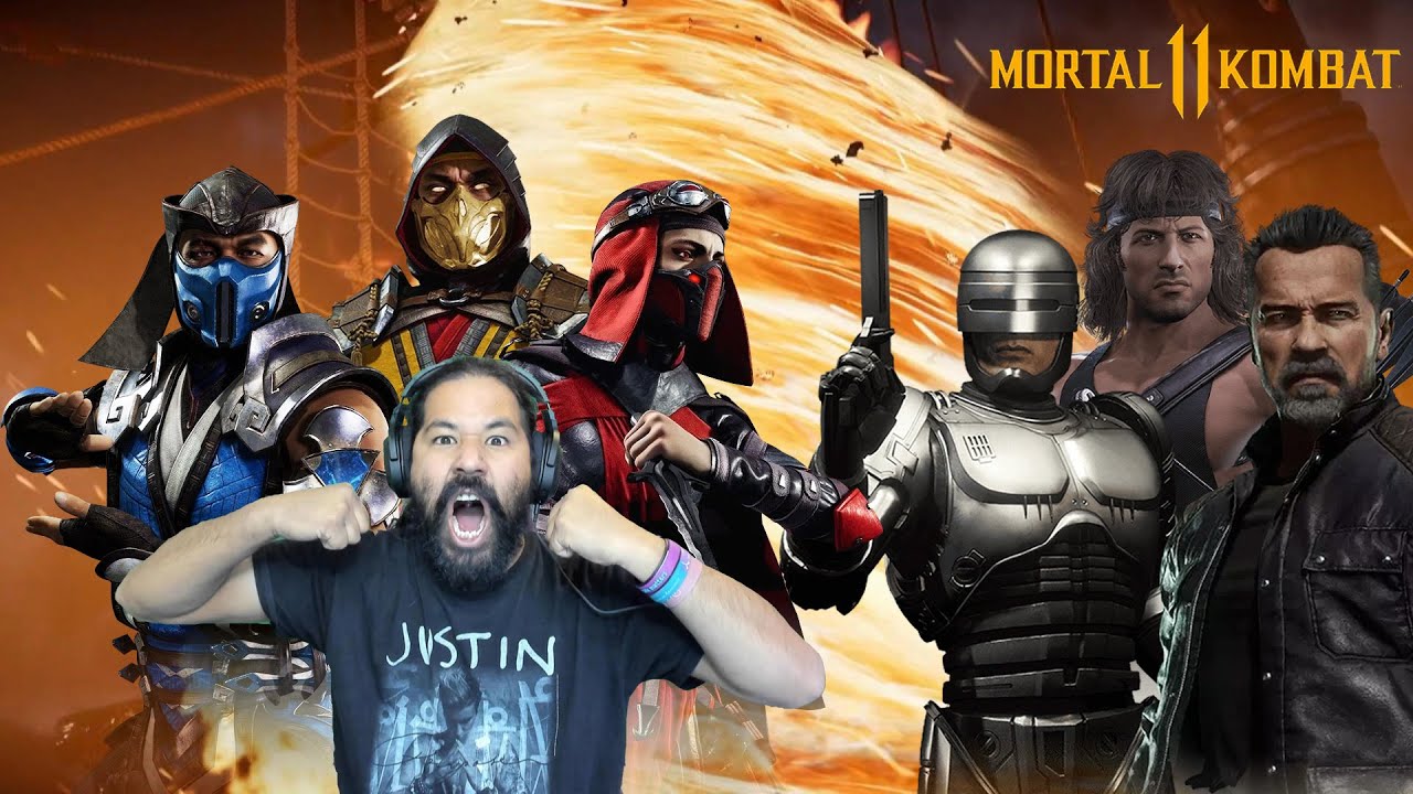 Mortal Kombat 11: ROUND 3 ROBOCOP, TERMINATOR & RAMBO!!!!!!!!!!!! - YouTube