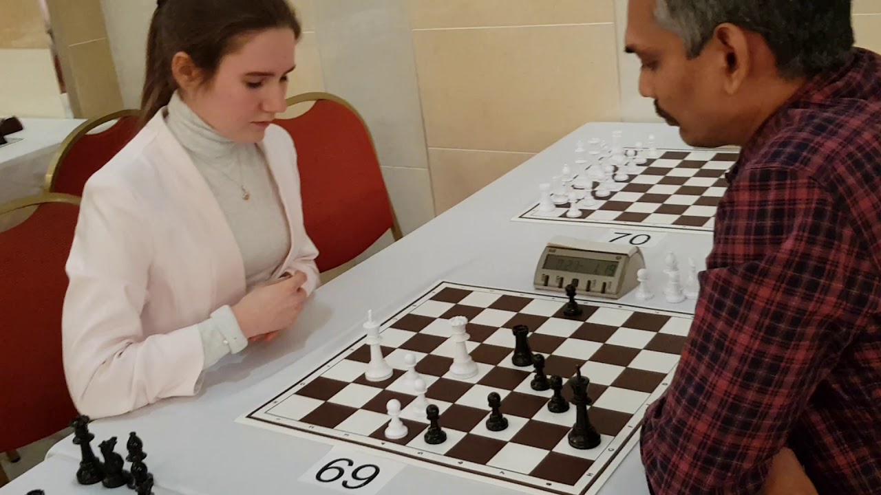 WIM Shuvalova (Russia) - GM Ramesh RB (India) - YouTube